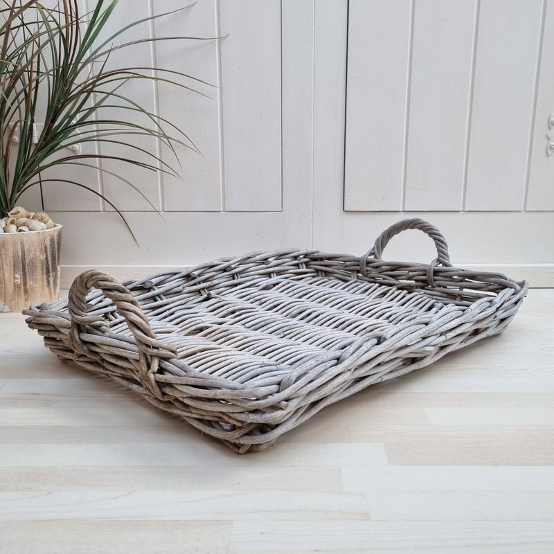 Wicker Tray - Etsy