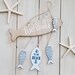 Wooden Fish 'welcome' Sign Beach Decor Coastal - Etsy