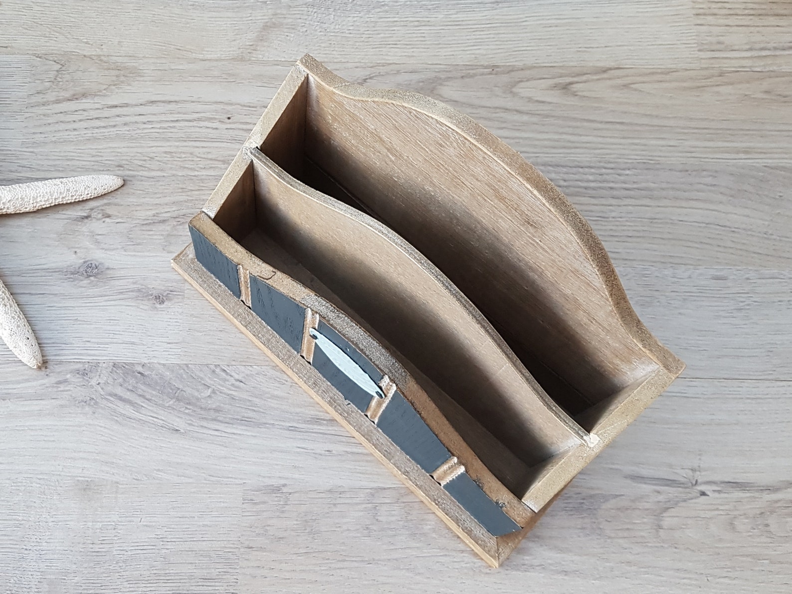 Vintage Letter Holder Mail Holder Wooden Post Stand Letter - Etsy