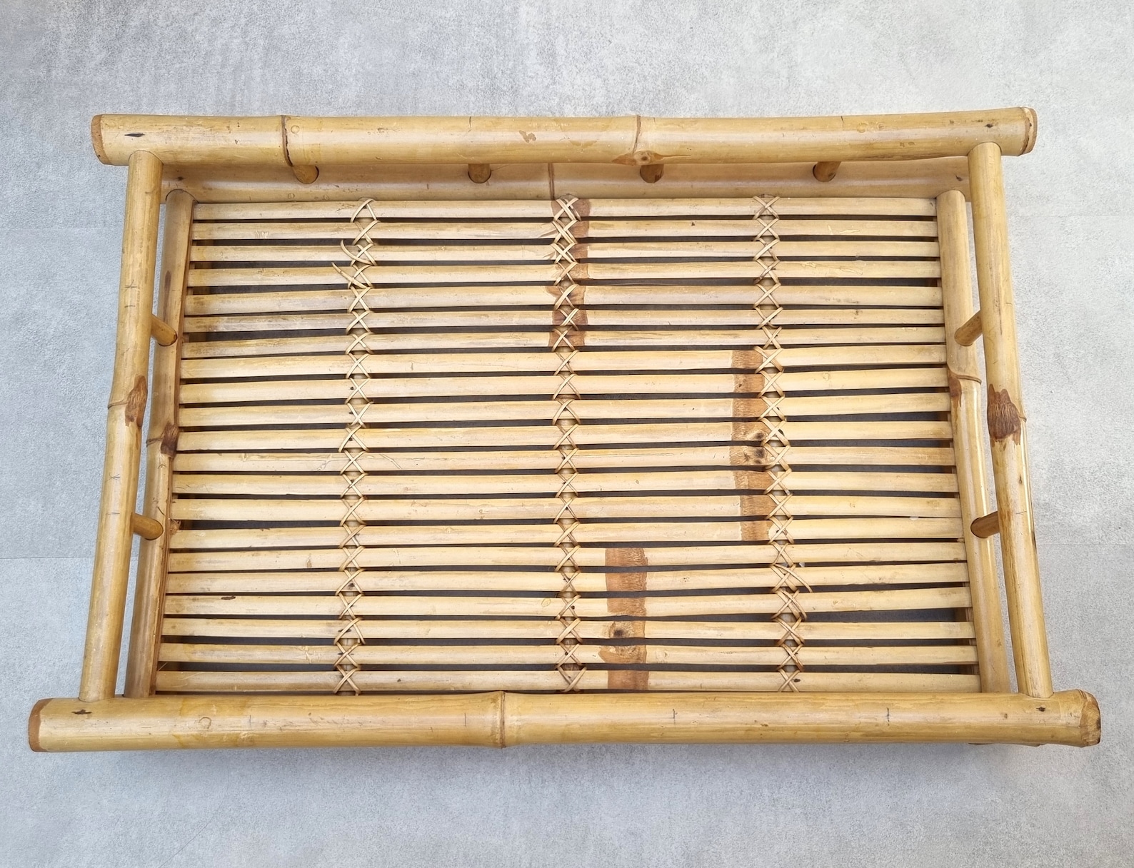 Vintage Bamboo Table Tray Folding Tray Table Bamboo Butler - Etsy