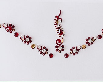 Glastonbury Bindi Set Face Gems Stick Bindi Dots Jewels Bindi Dots ...