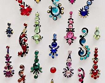 Bindi Body Tattoo Festival Gem Sticker Tattoo | Etsy