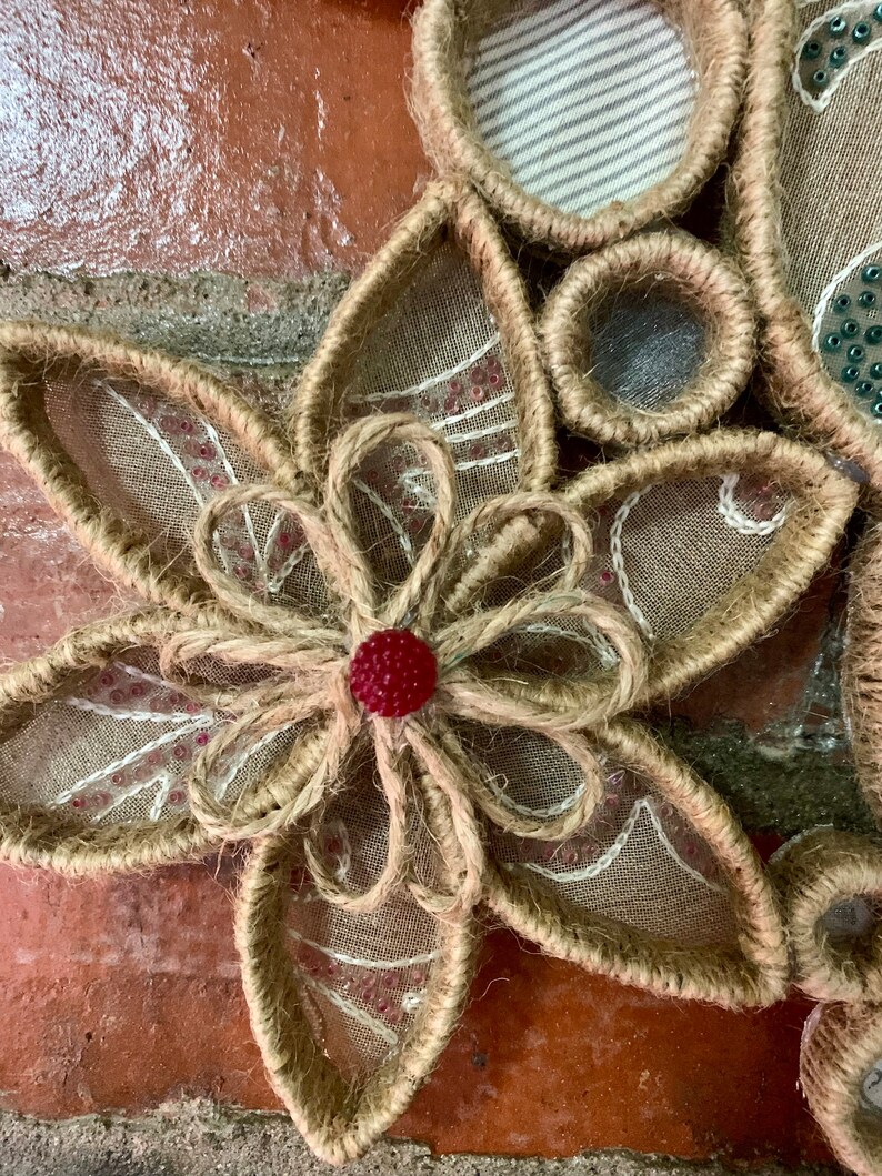 Floral 3D Wall Decoration - Etsy