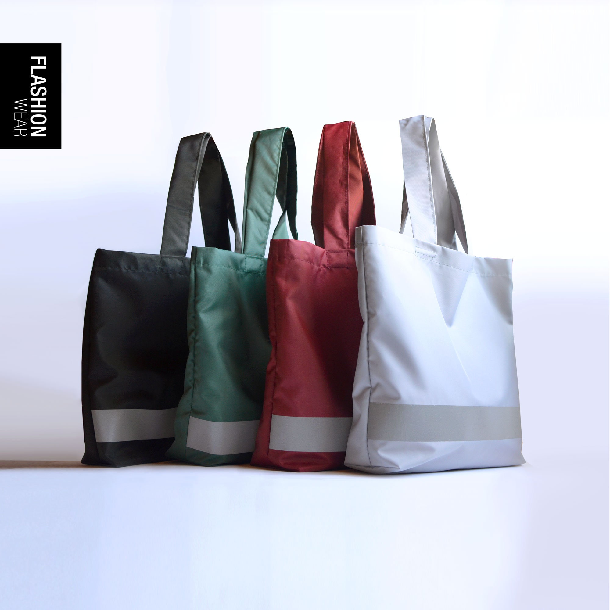 Reflective Shopping Bag. Reflective Bag for Women. Outdoor Gifts for ...