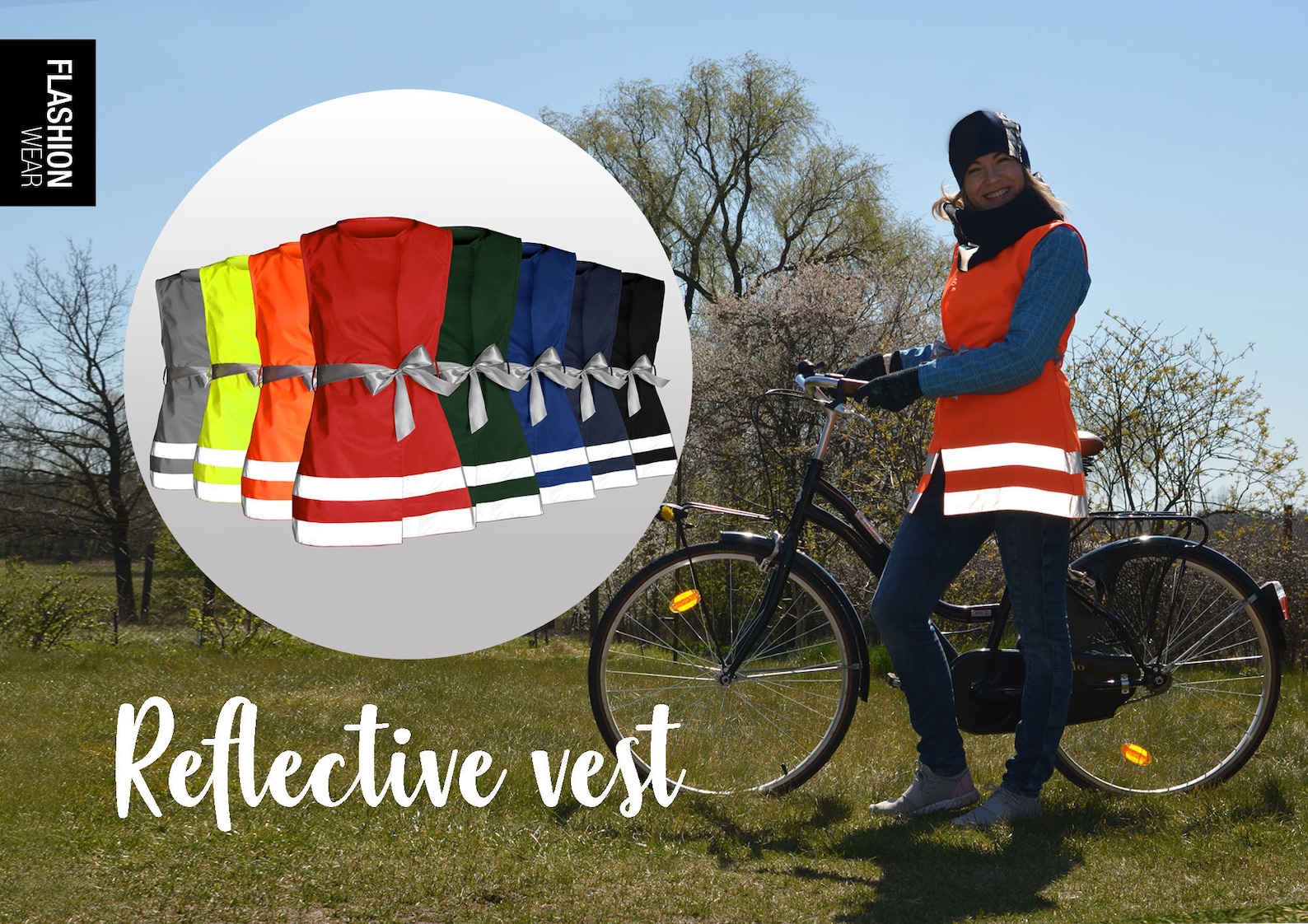Reflective Vest for Kids. Children Vest for Cycling. Gift for Girl Age ...