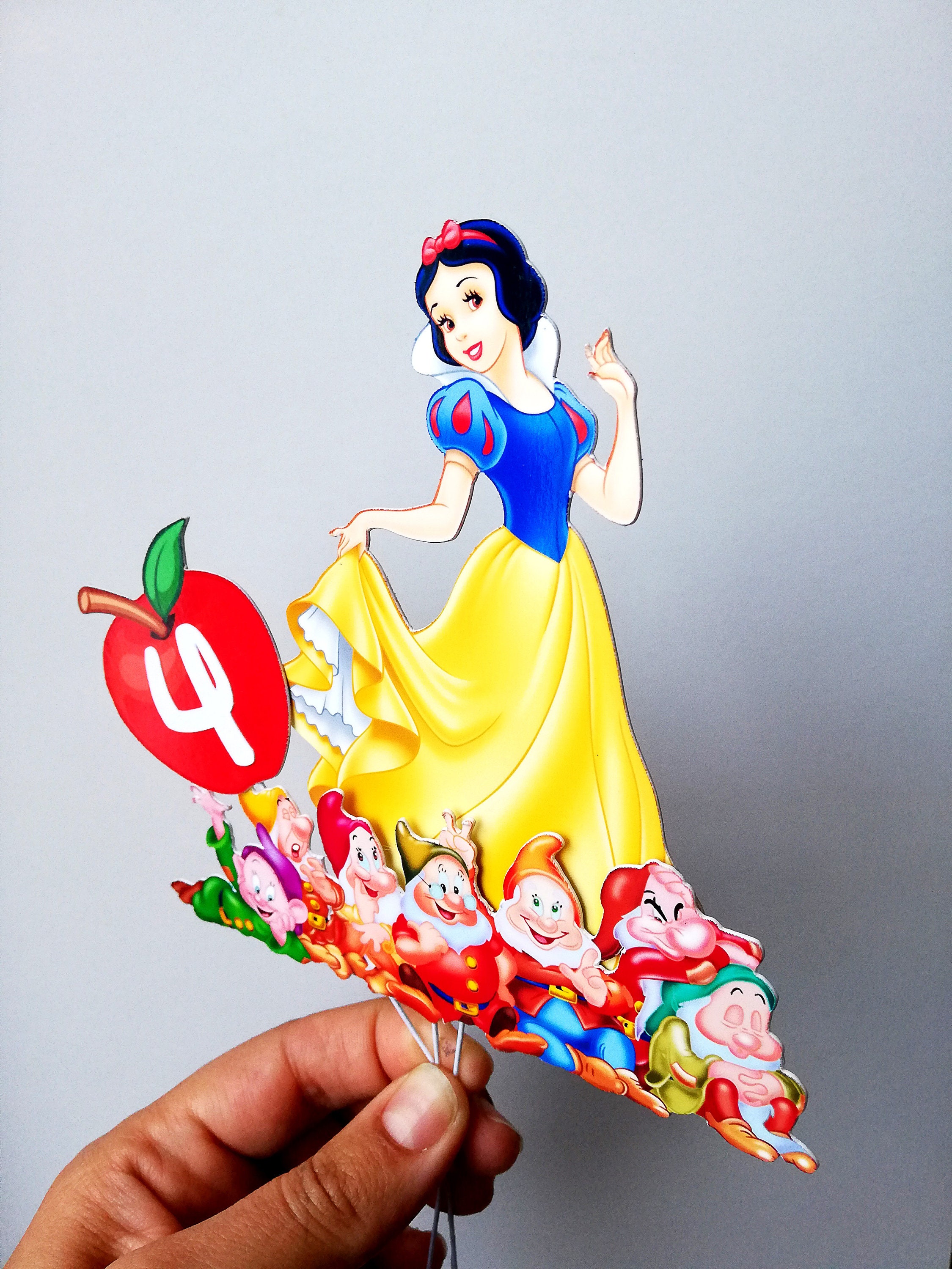 Snow White Cake Topper Snow White Topper Snow White Theme | Etsy