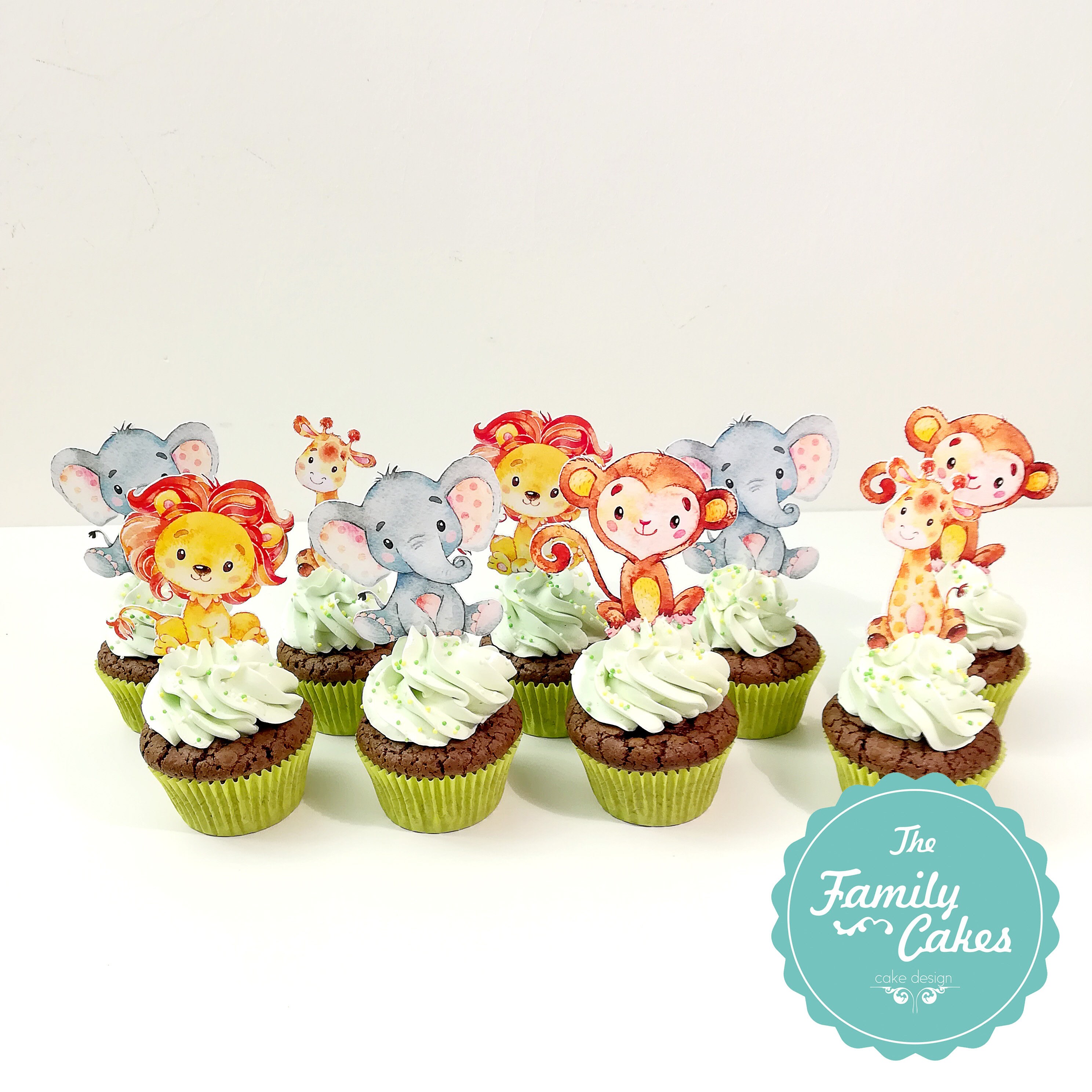 Safari Cupcake Topper Safari Topper Safari Baby Shower - Etsy