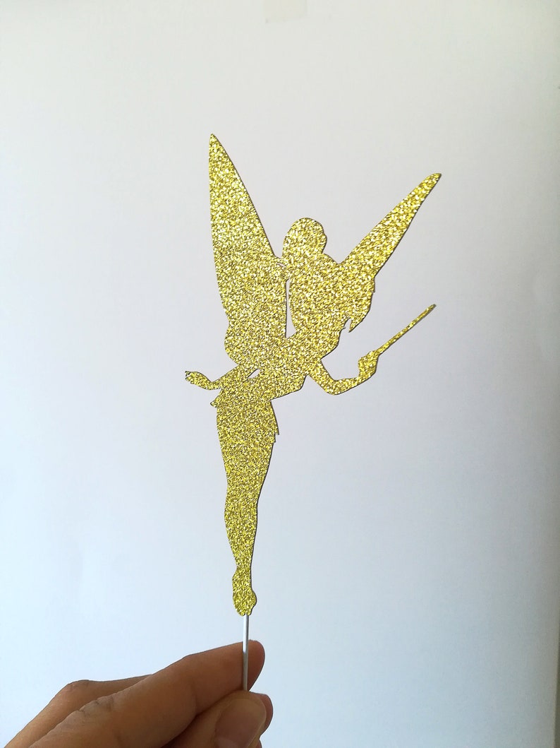 Tinker Bell Cake Topper Tinker Bell Topper Fairy Topper - Etsy