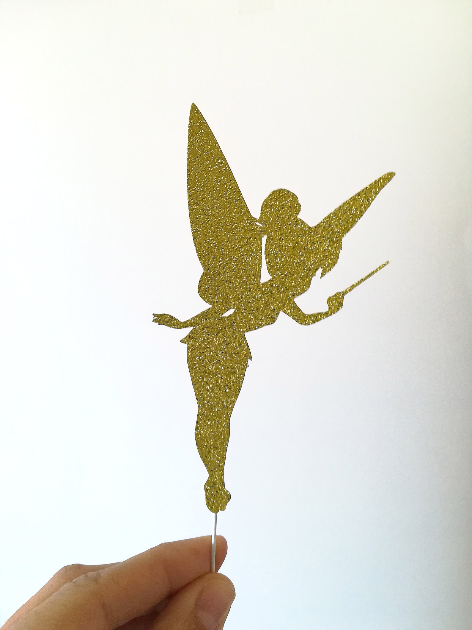 Tinker Bell Cake Topper Tinker Bell Topper Fairy Topper - Etsy