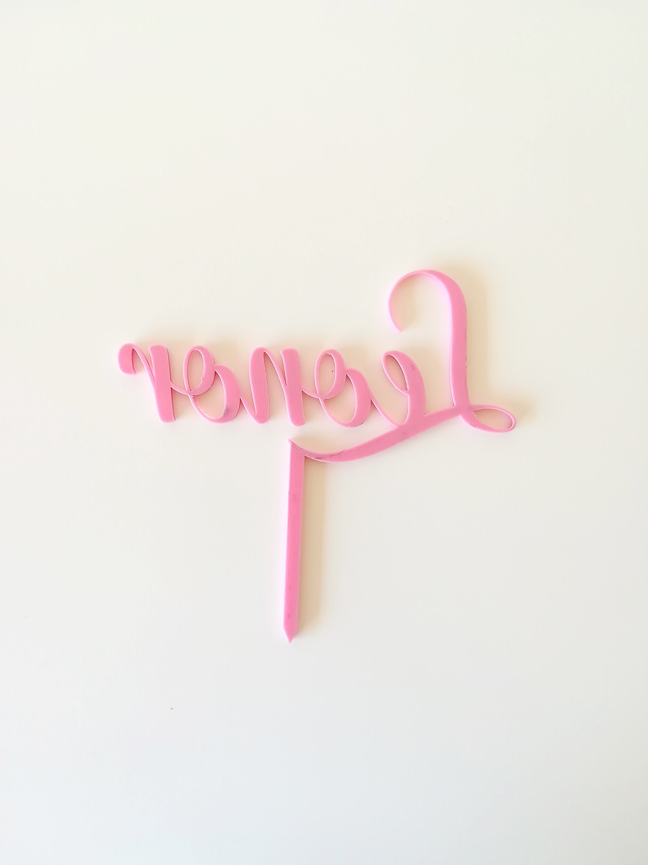 Name Cake Topper Personalized Name Cake Topper Custom | Etsy