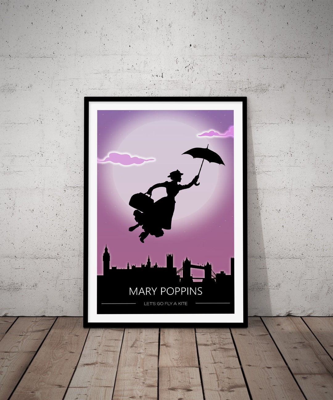 Mary Poppins Poster Wall Art Decor Print Christmas Gift Julie - Etsy