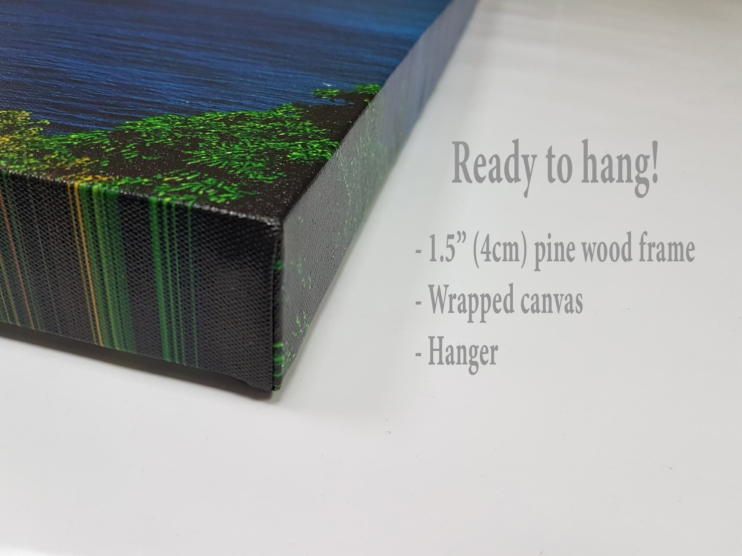 Birch Tree Canvas Print Gift Forest Wall Art Decor Ready to - Etsy