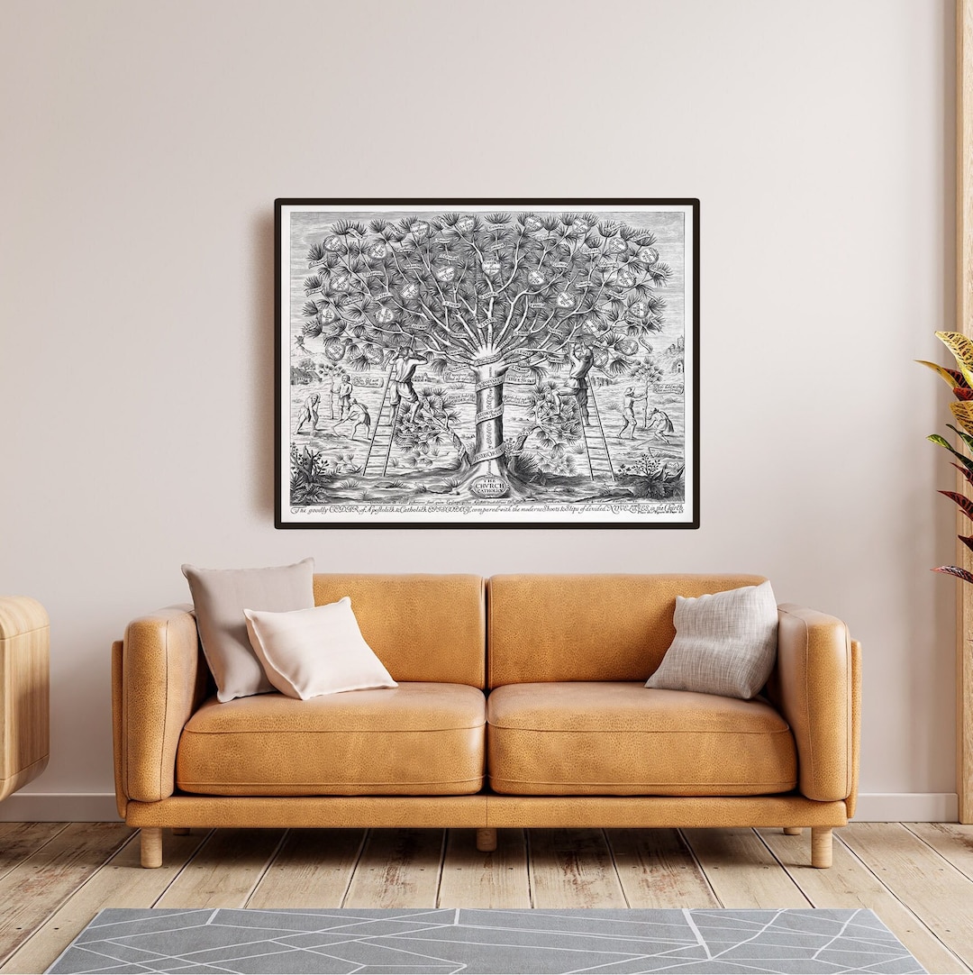 Bible Chart Catholic, the Goodly Cedar of Apostolick and Catholick ...