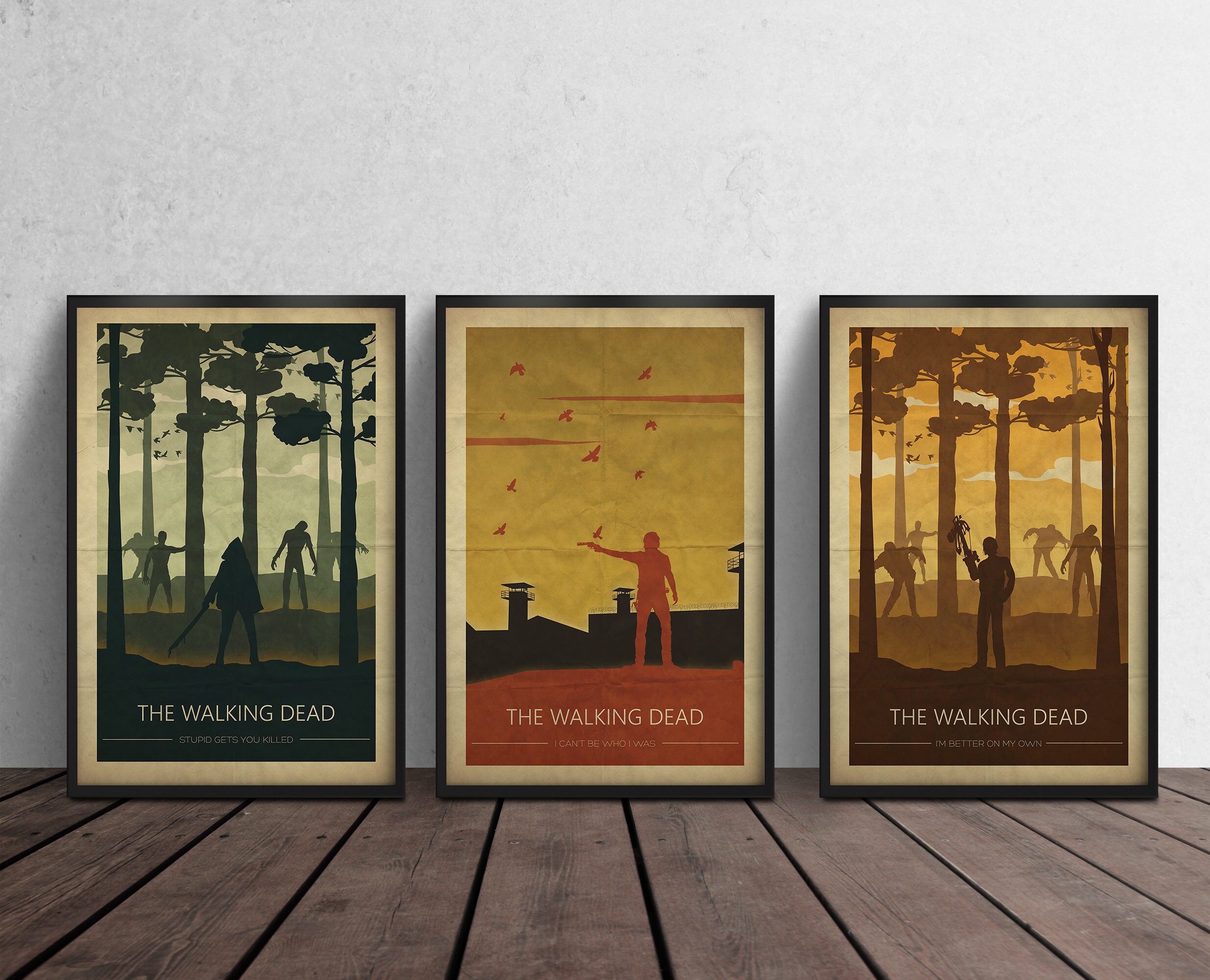 Walking Dead Framed Poster
