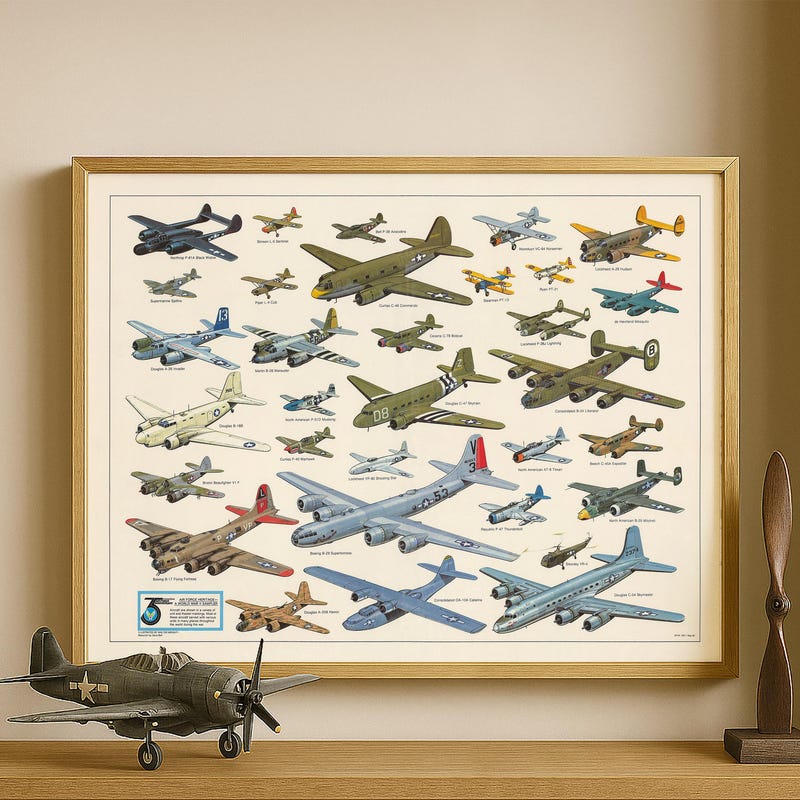 Vintage Aerospace Poster - Etsy Canada
