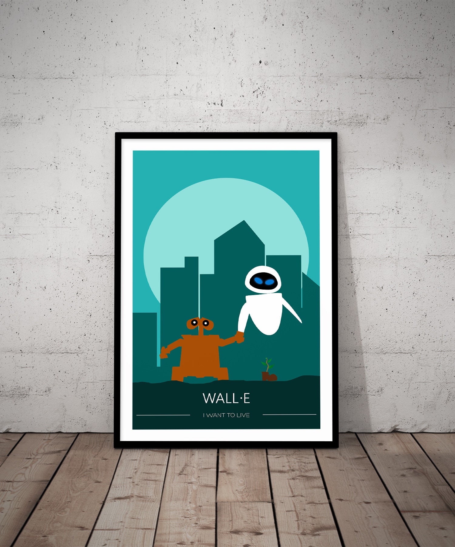 Wall E Minimalist Poster
