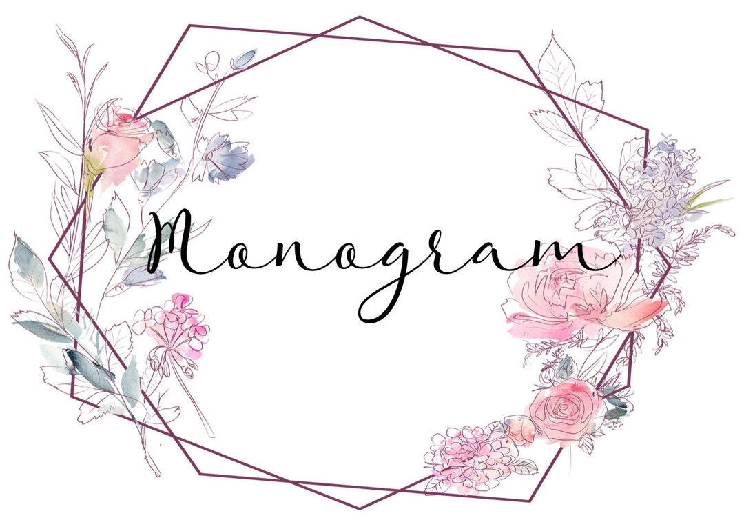 Monogram - Etsy