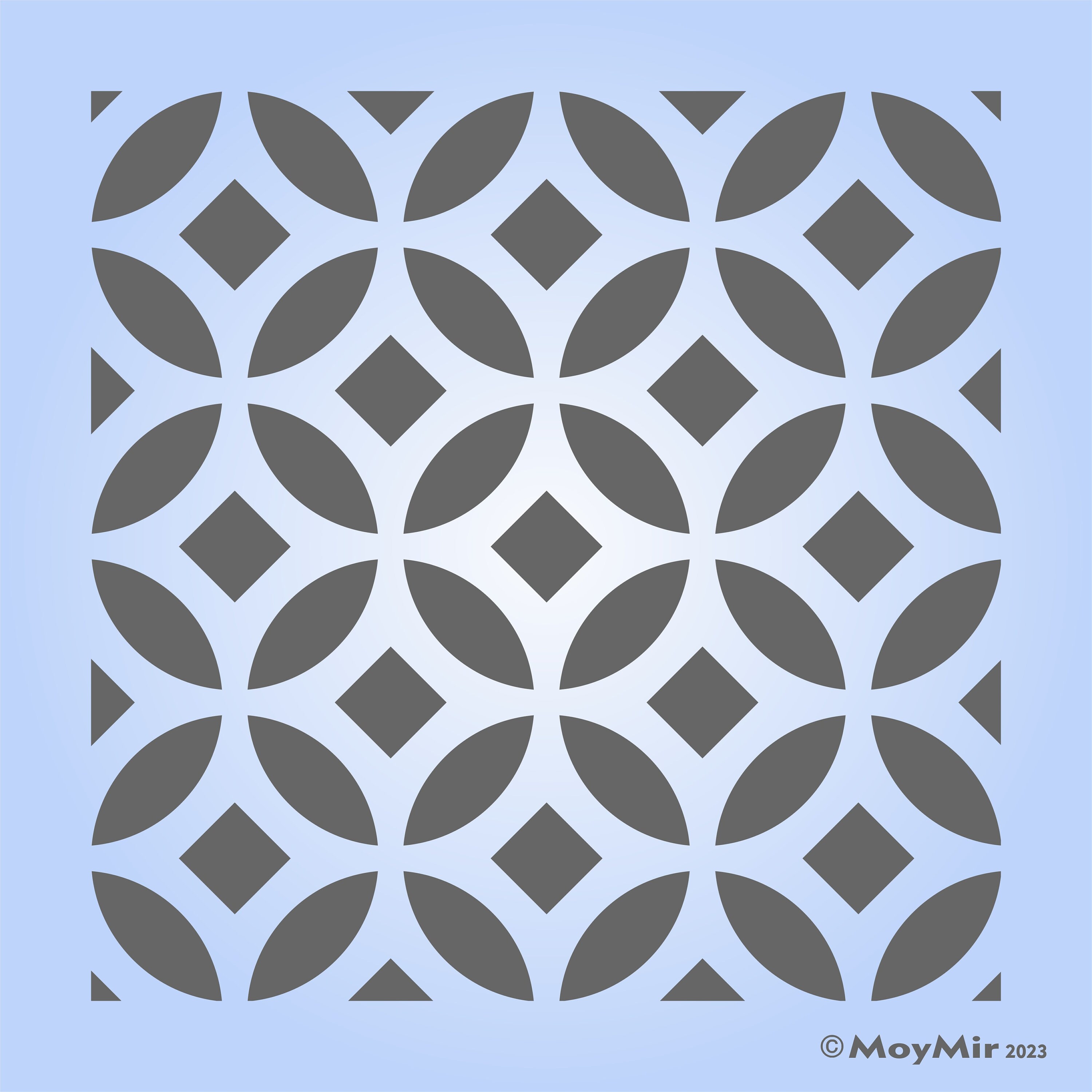 Geometric Stencil Patterns