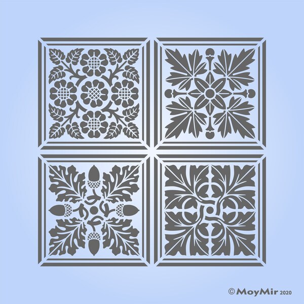 Greek Tiles - Etsy