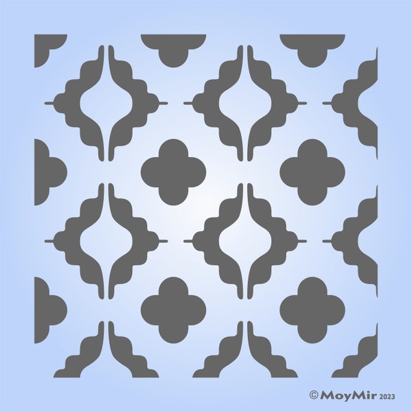 Indian Inlay Stencil - Etsy