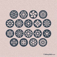 AALL, Stencil 6", Flourish Stencil, Swirls Stencil, Bloopy Galoopy ...