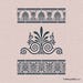 Greek Style Border & Centre Stencils, Set of 3 - Etsy