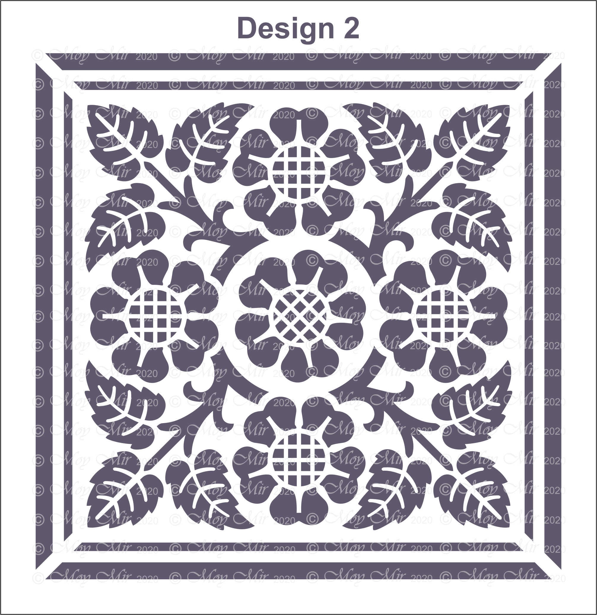 Set of 4 Greek Style Stencils for Tiles, Walls & Craft, Choose Size - Etsy
