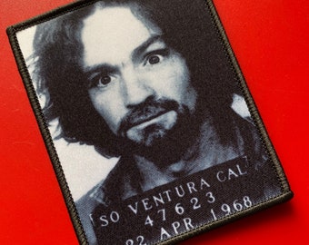 Charles Manson Patch - Etsy UK