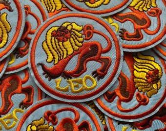 Leo Patch - Etsy