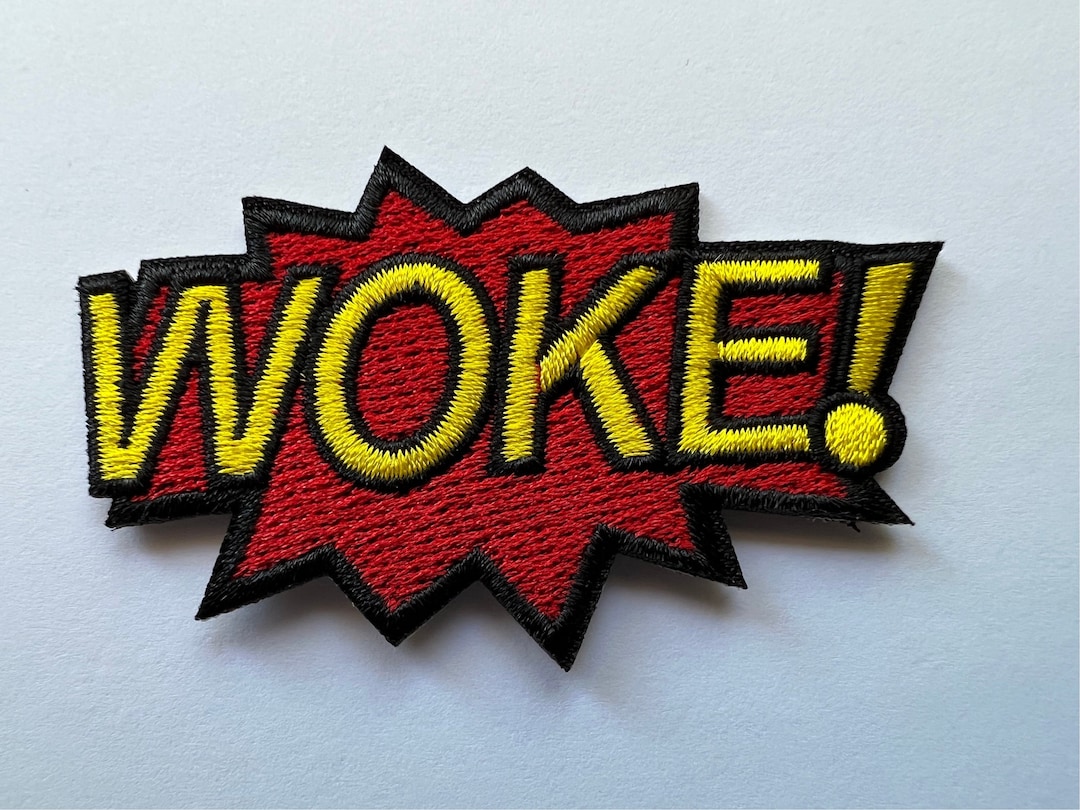 Woke Social Justice Warrior Iron on Patch 2.75 Inches - Etsy