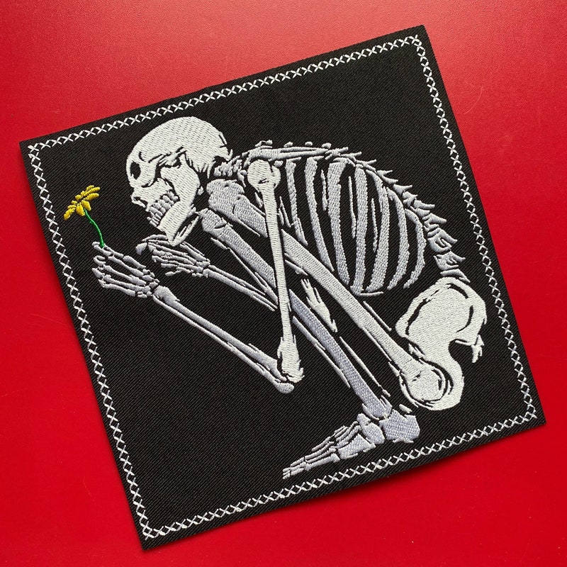 Bone Canvas Patch - Etsy