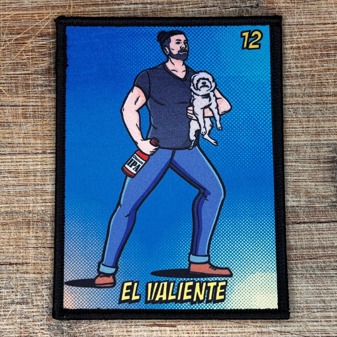 El Valiente Loteria Mexican Game Iron on Patch 4 X 3 Inches - Etsy