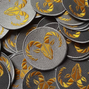 Aries Astrology Sign Horoscope Iron on Patch 3.5 Inches - Etsy