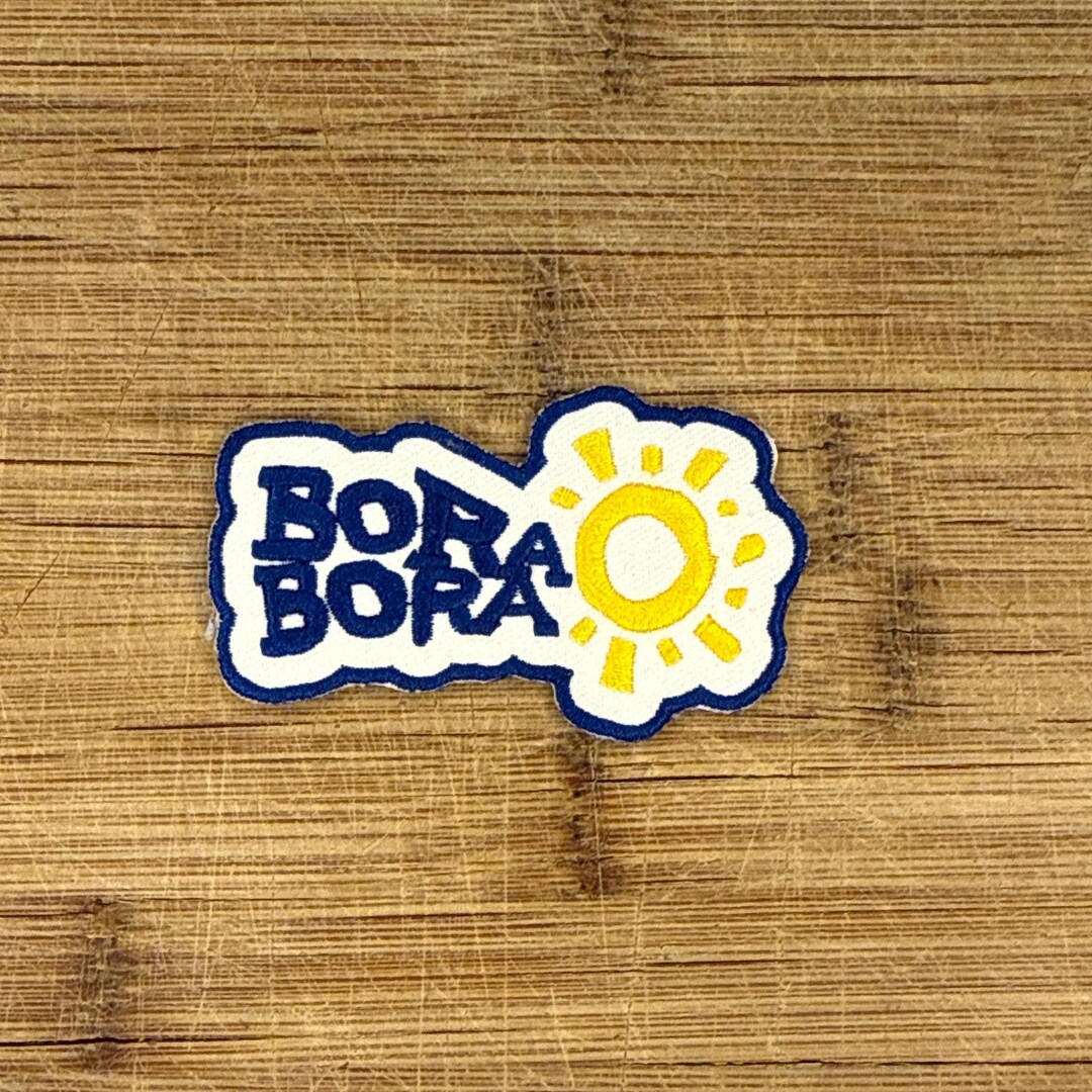 Vintage Bora Bora Patch: Embroidered Travel Souvenir - Etsy