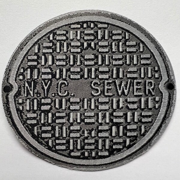 Manhole Cover Stickers - Etsy