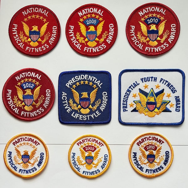 Presidential Physical Fitness Award - Etsy