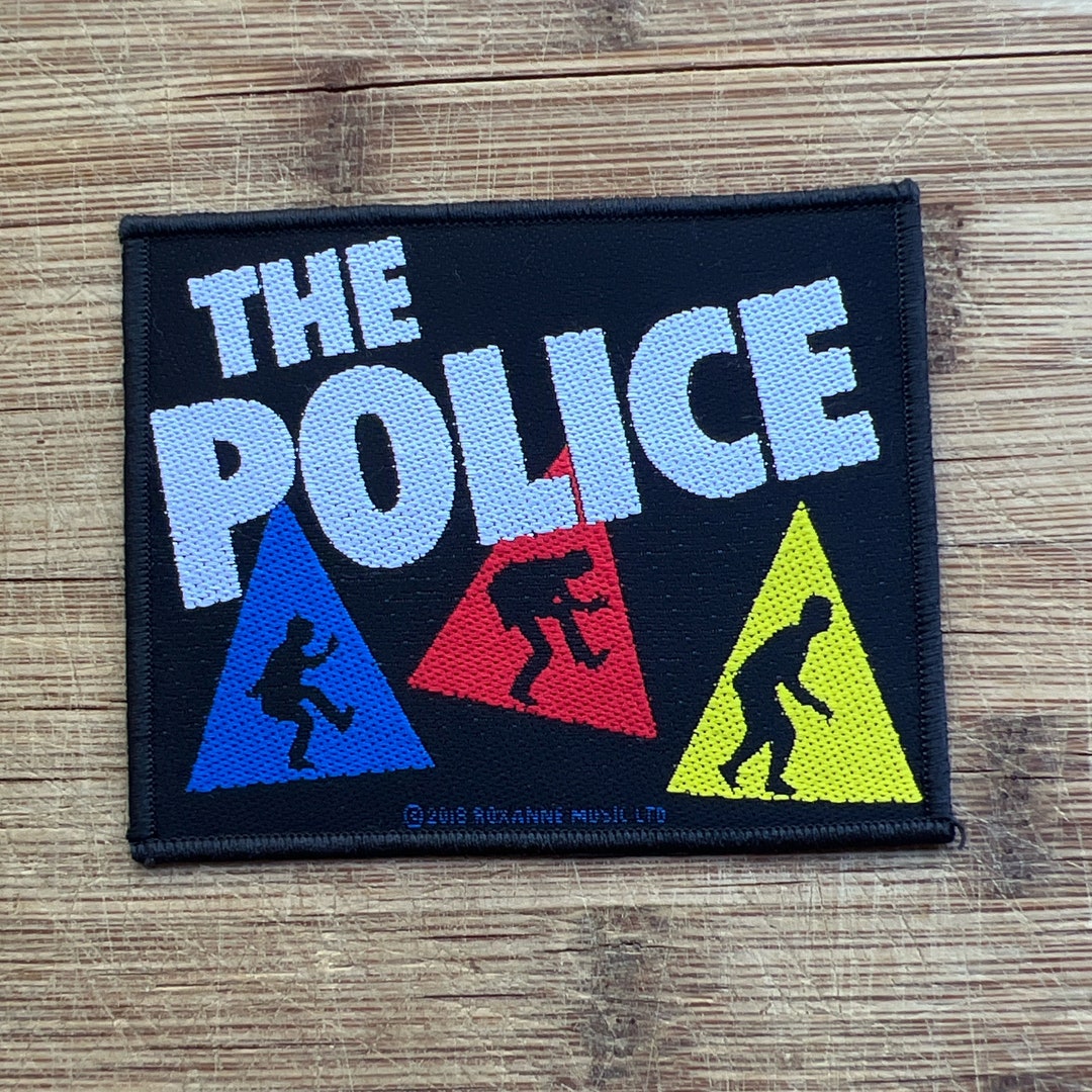 The Police Zenyatta Mondatta Album Cover Triangle Patch – 4x3 Inch ...
