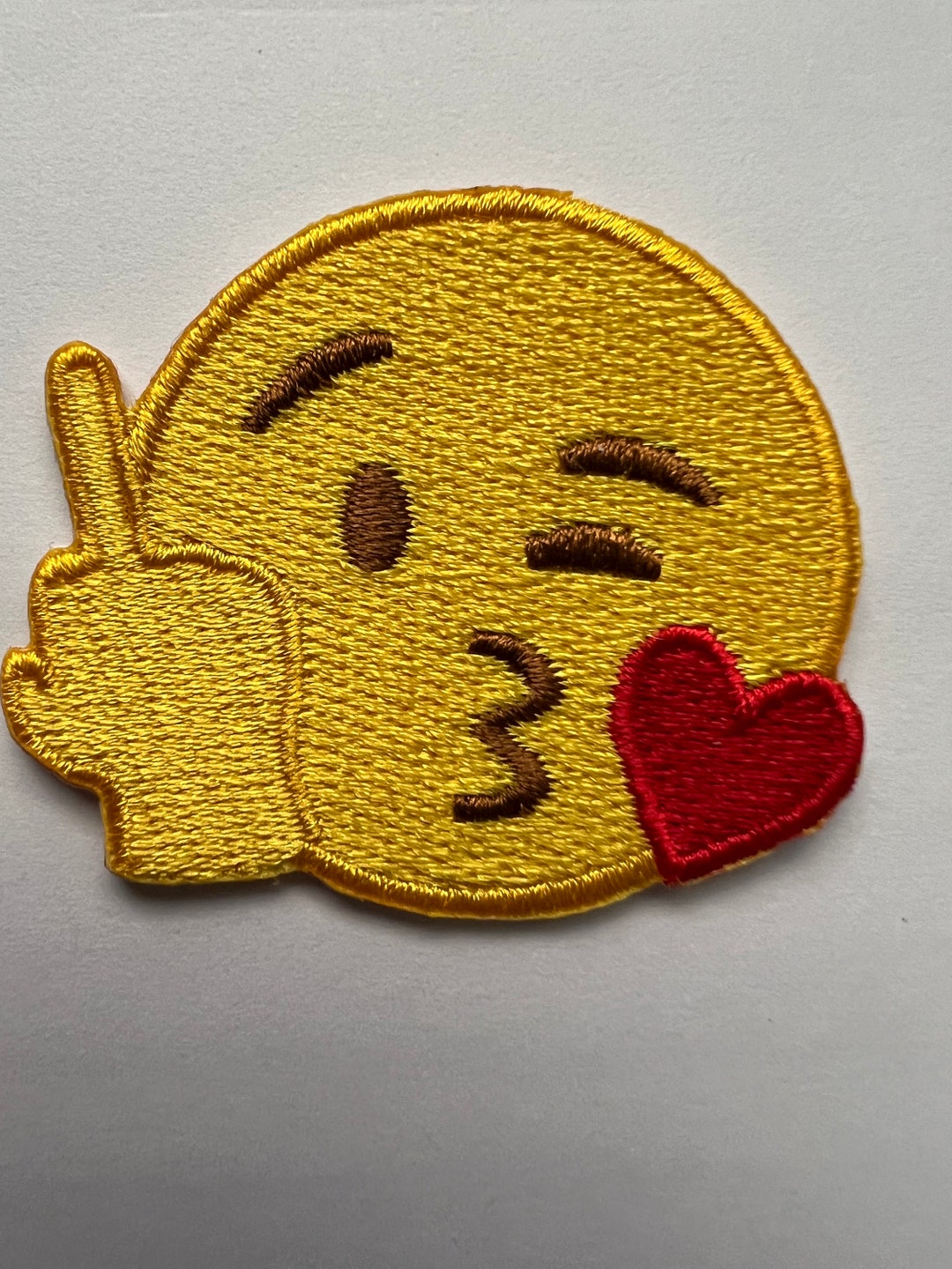 Middle Finger Emoji FU Patch 1.75 Inch Iron-on - Etsy
