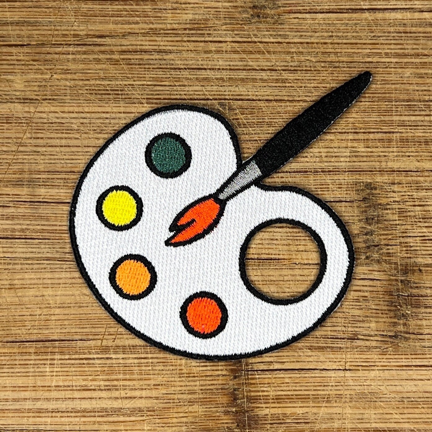 Artist Patch, Paint Palette Iron On, 2.5x2 Embroidered Art Patch ...