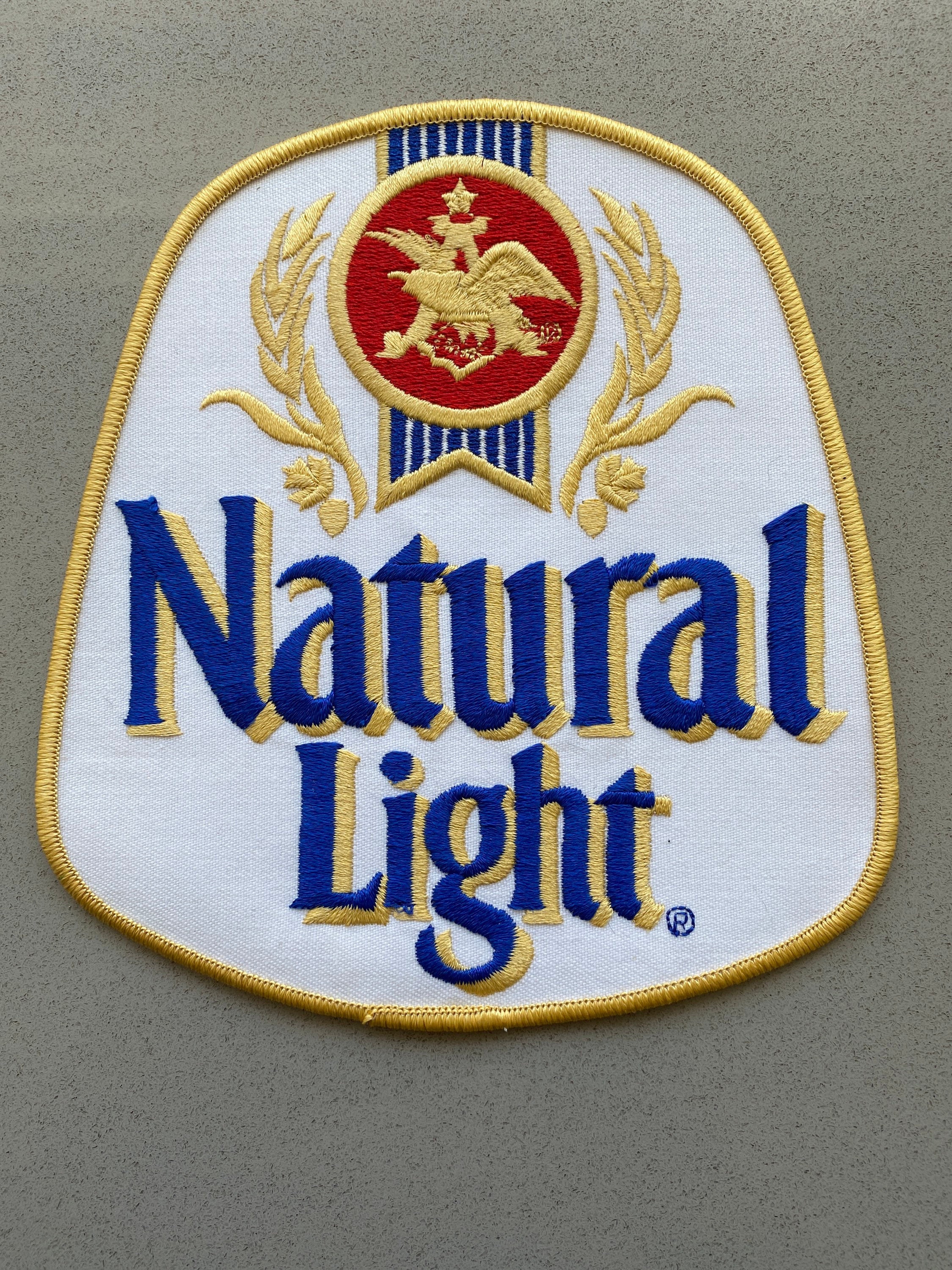 Vintage Natural Light Beer Vintage Logo Patch Anheuser-busch | Etsy