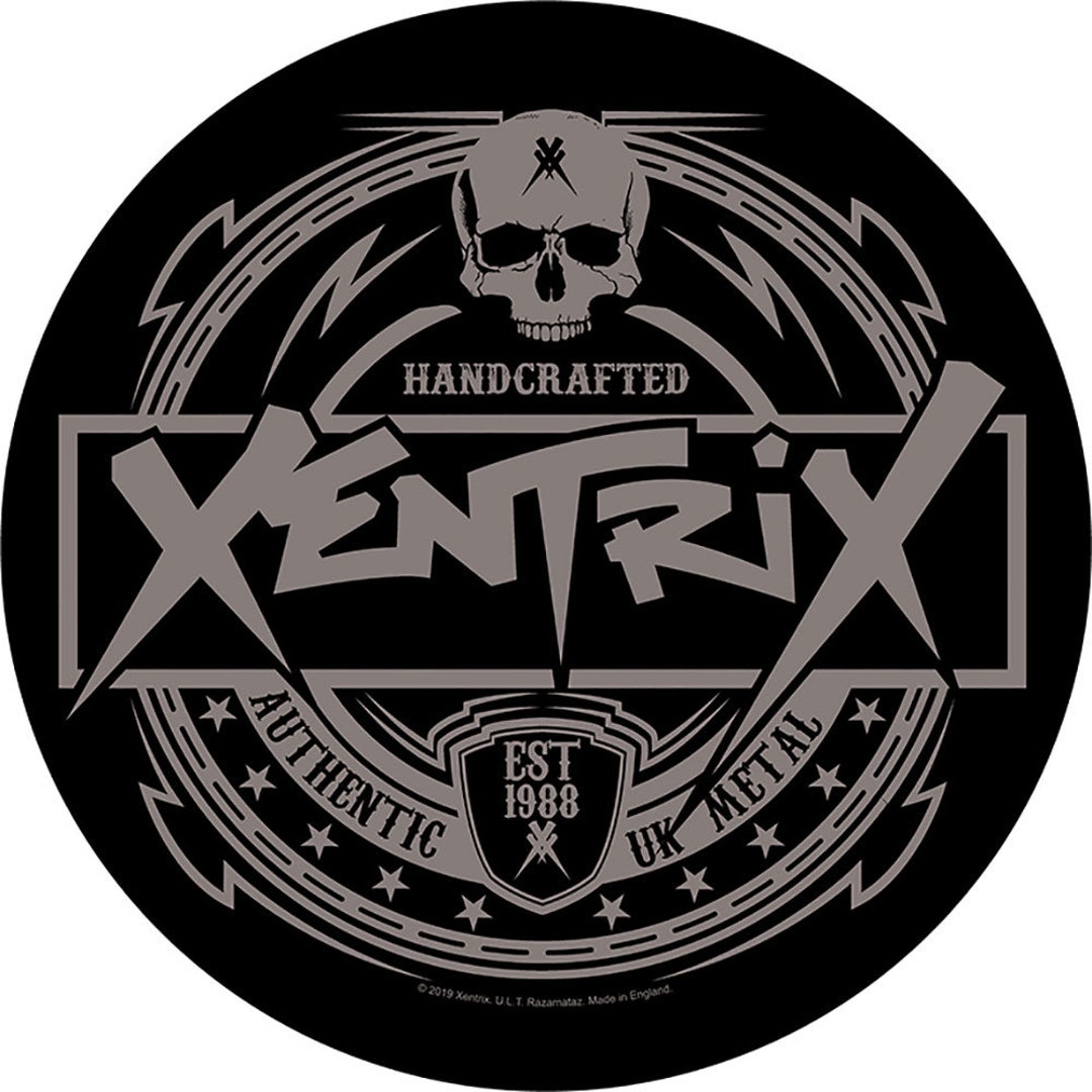 Xentrix Metal Band Back Patch Est 1988 Round 11.4 Inches Officially ...