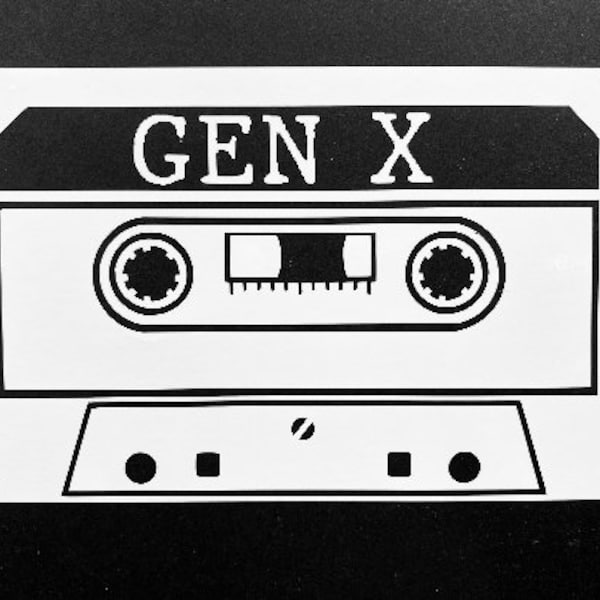 Gen X Birthday Card - Etsy UK