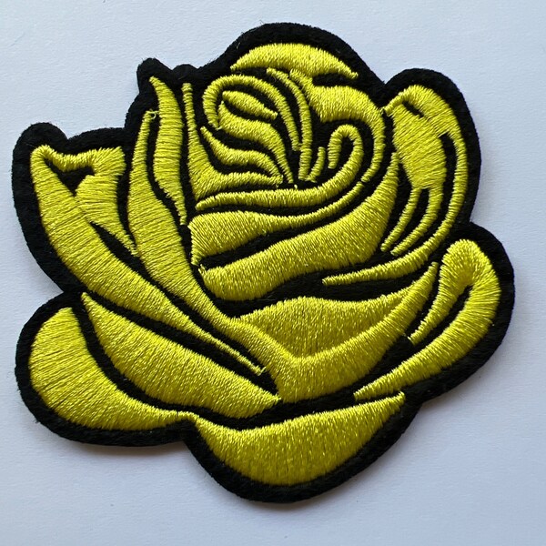 Yellow Rose Fabric - Etsy