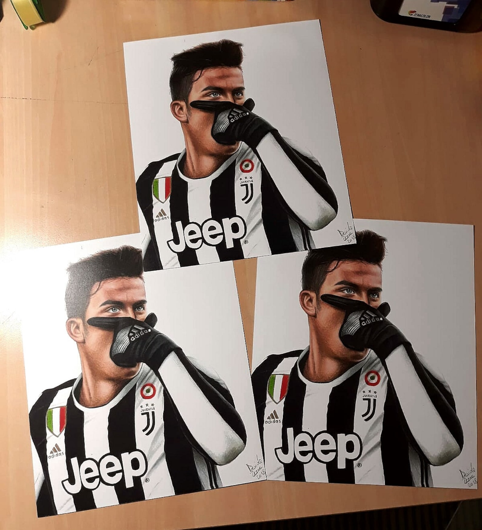 PRINT de Dybala Drawing | Etsy