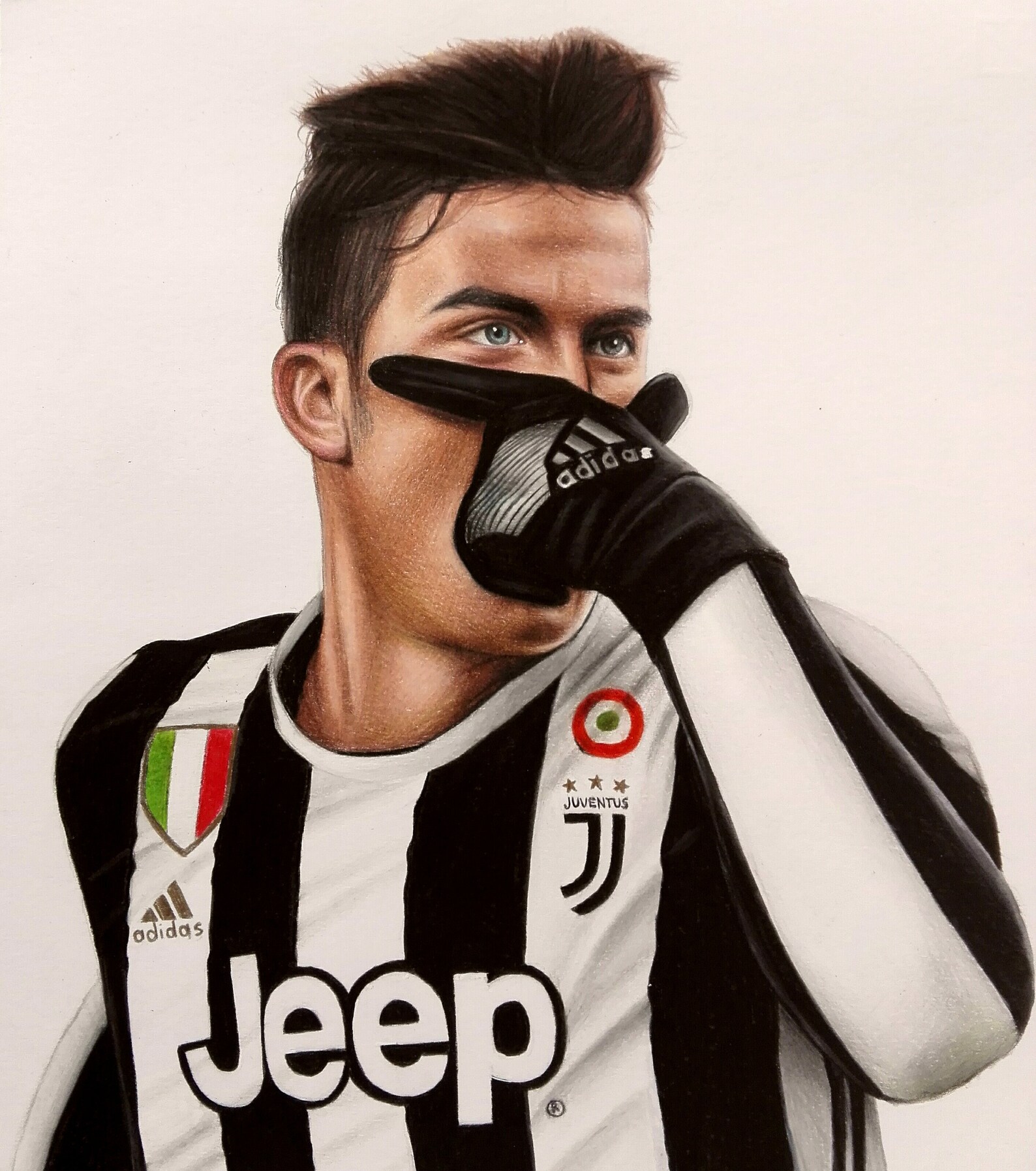 PRINT of Dybala Drawing | Etsy