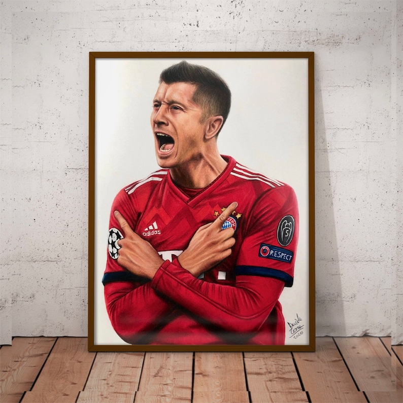 Robert Lewandowski Artwork Prints | Etsy