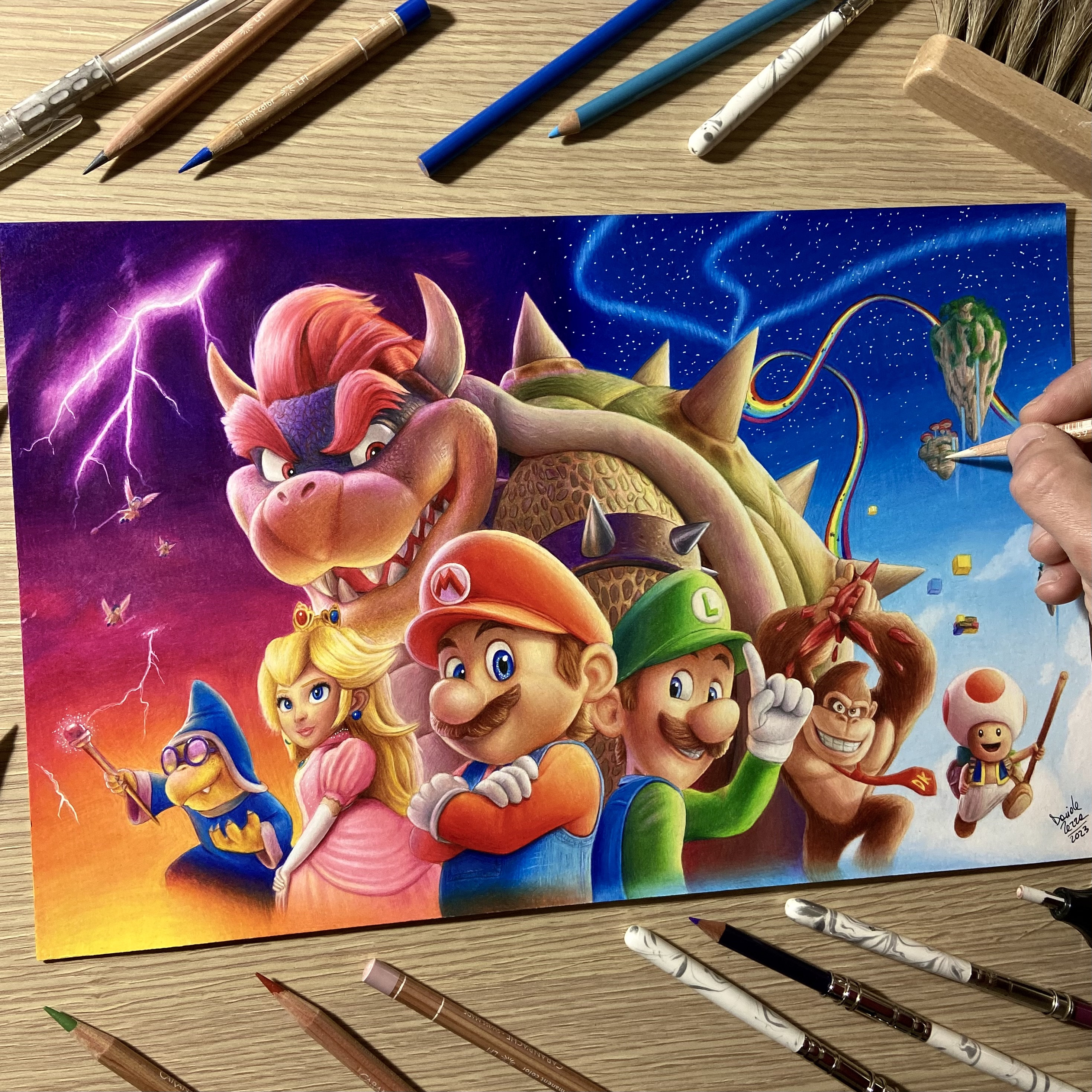 The Super Mario Bros. Movie Artwork Prints - Etsy