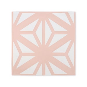 Estrella Pink 8x8 Cement Tile - Sample - Etsy