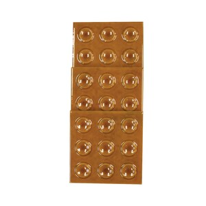 Bubble 4x4 Square Golden Yellow Ceramic Tiles - Sample - Etsy