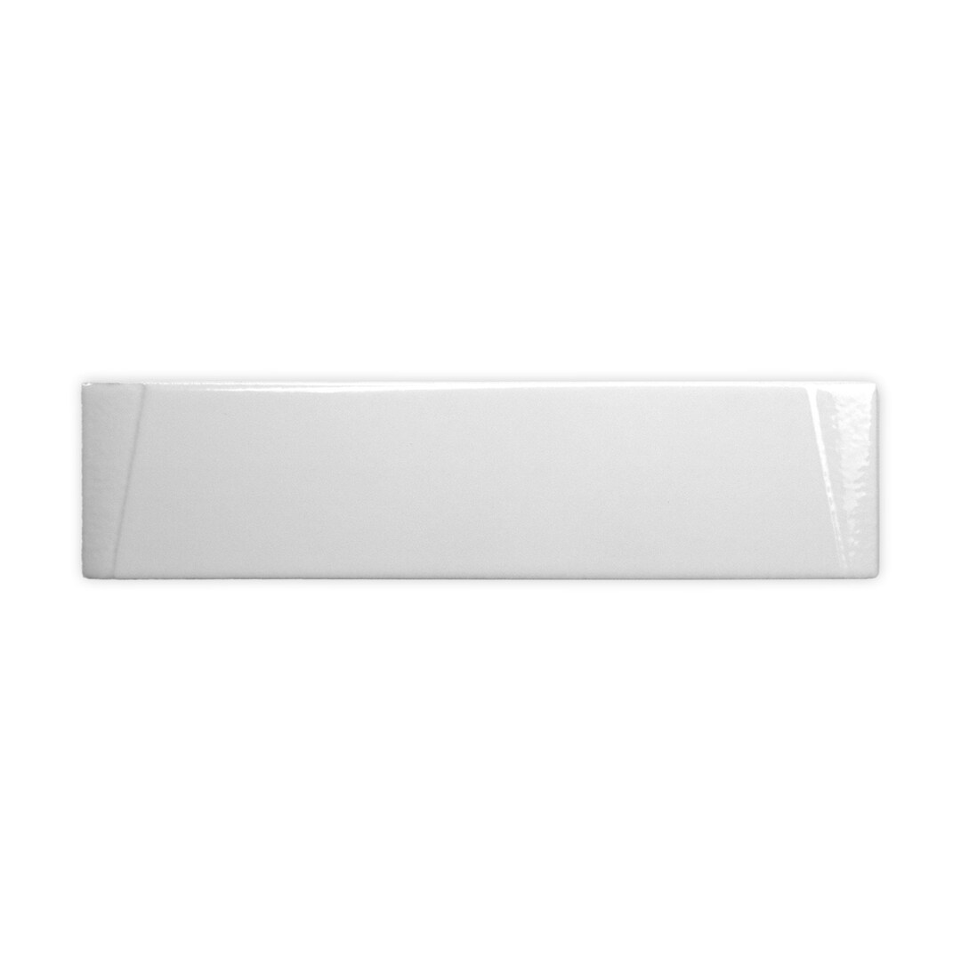Venture Eggshell 3x12 White Glossy Subway Tile - Sample - Etsy